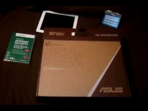 Asus sonicmaster notebook pc unboxing - YouTube