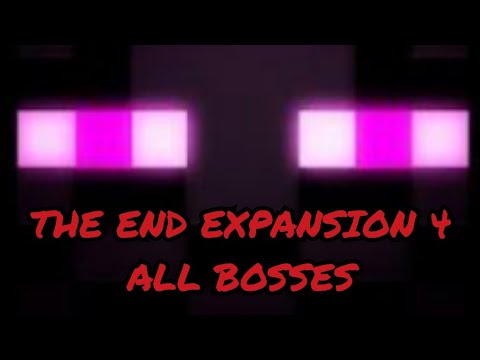 Minecraft The End Expansion 4 All Bosses ( 1.19.2 Mod ) - YouTube