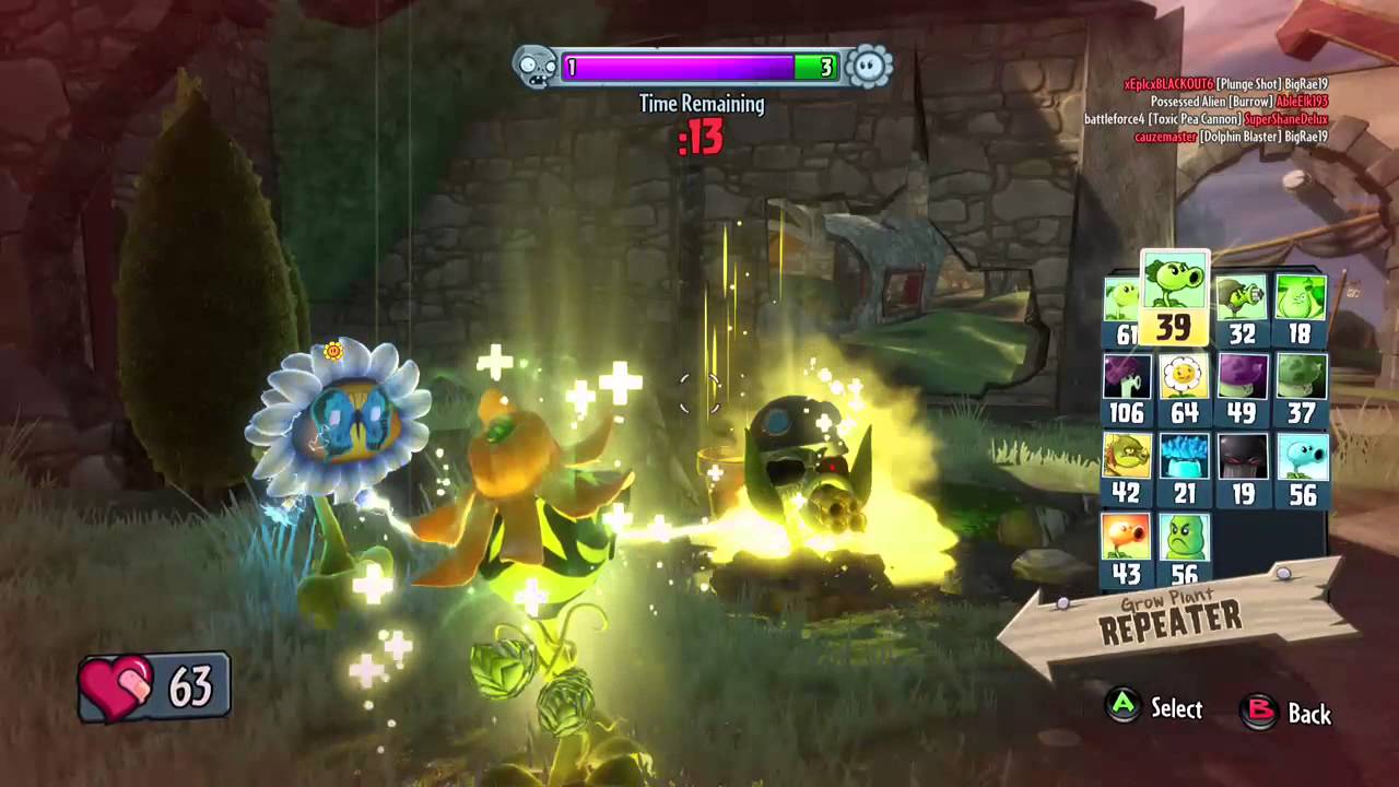 PvZ Garden Warfare Epic Sombrero Bean Bomb - YouTube