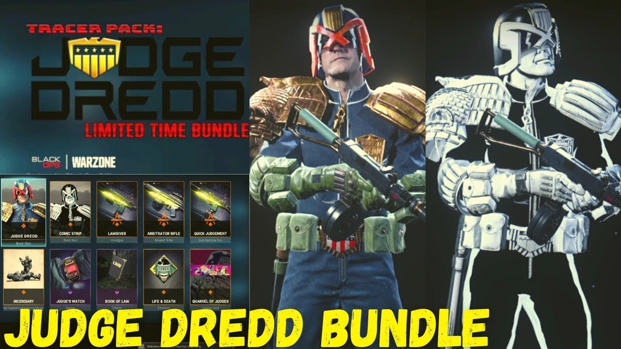 Judge Dredd bundle #RebirthQuads1stplaceSeptember20 - YouTube