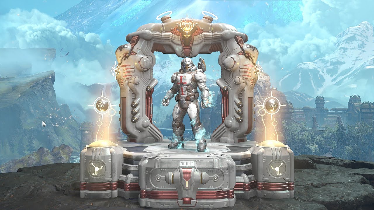 DEUS VULT! - DOOM Eternal Crusader Slayer showcase - YouTube