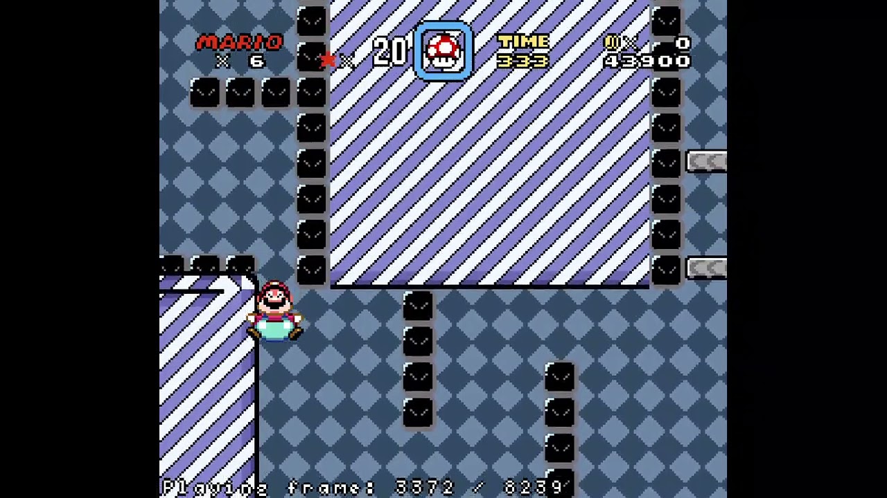 Unnamed SMW Hack - Death Block Palace - YouTube