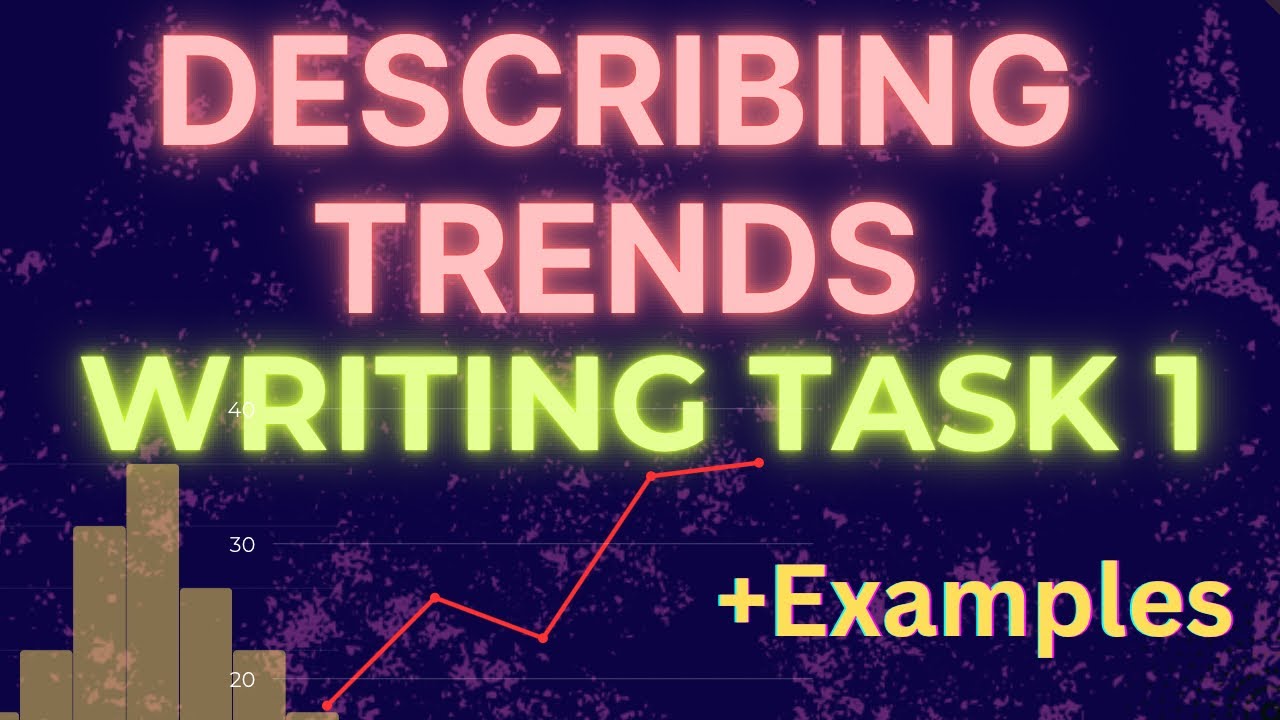 Vocabulary and Phrases for Trends📈📉; WRITING Task 1 Academic 🔥 - YouTube