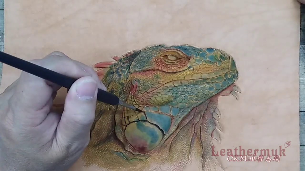 lizard carved works part 6 - YouTube