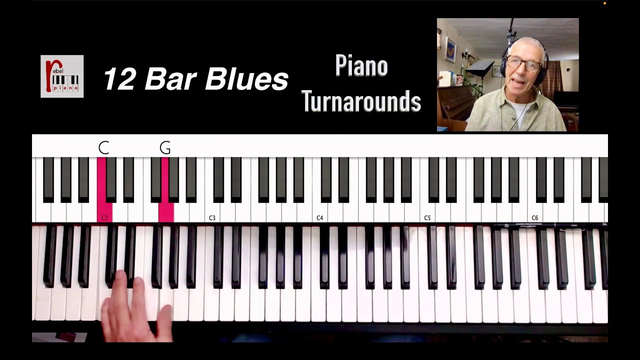 Piano 12 Bar Blues Turnarounds + Cool Ending 😊🎹 - YouTube