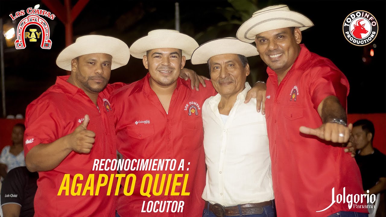 RECONOCIMIENTO AL LOCUTOR AGAPITO QUIEL- LOS COMPAS FEST 2024 - JARDÍN ...