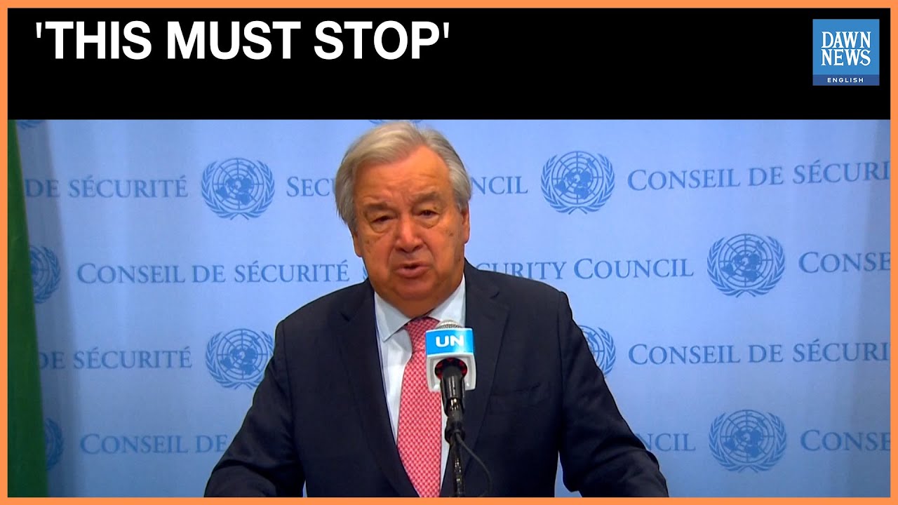 UN Chief Says Israel’s Planned Gaza City Takeover Will Have ‘Devastating Consequences’ | Media ...