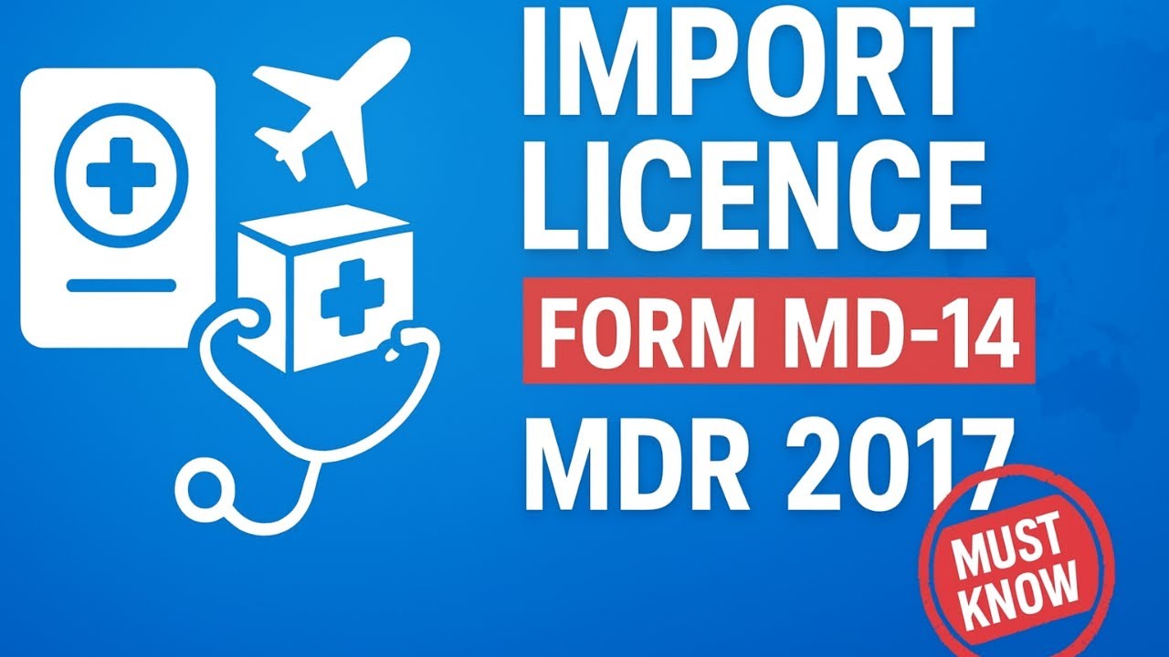 Chapter -5 | Part-1 | Import of Medical Device Import License ...