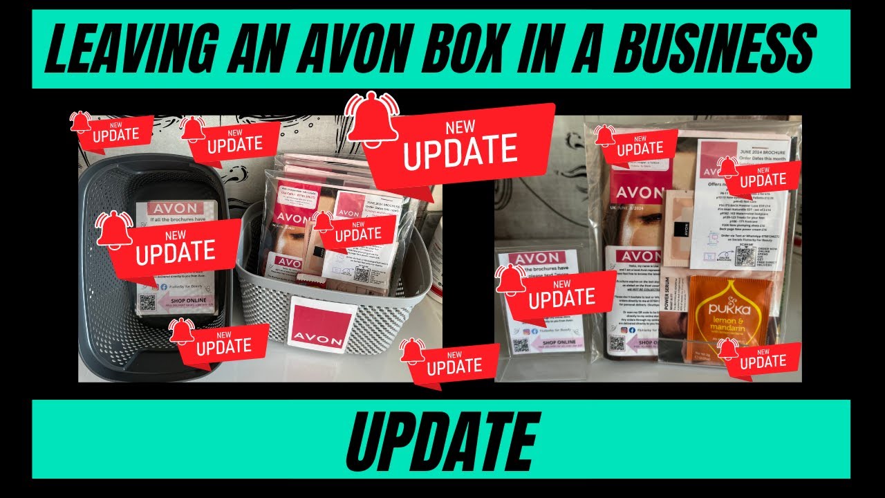 AVON BOX IN A BUSINESS UPDATE - YouTube