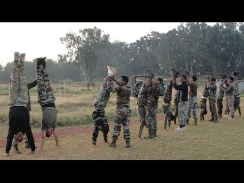 Watch Training Video of CISF Commando Police - Indian Army - YouTube