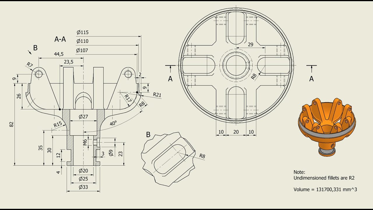 Tutorial Inventor - 327 GOVERNOR CROSS SHAFT (TCS-14-11) - YouTube
