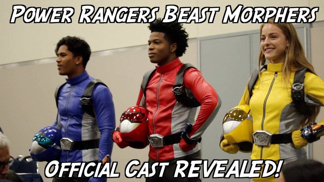Power Rangers Beast Morphers Official Cast REVEALED! - YouTube