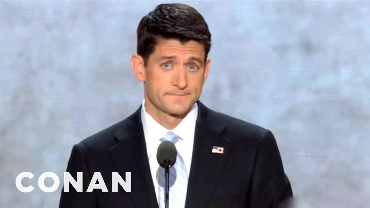 Paul Ryan Is A Little Immature | CONAN on TBS - YouTube