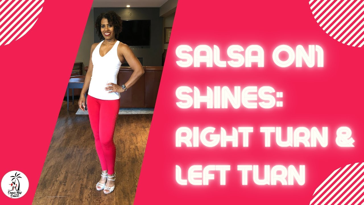 Salsa On1 Shines - Right and Left Turns - YouTube