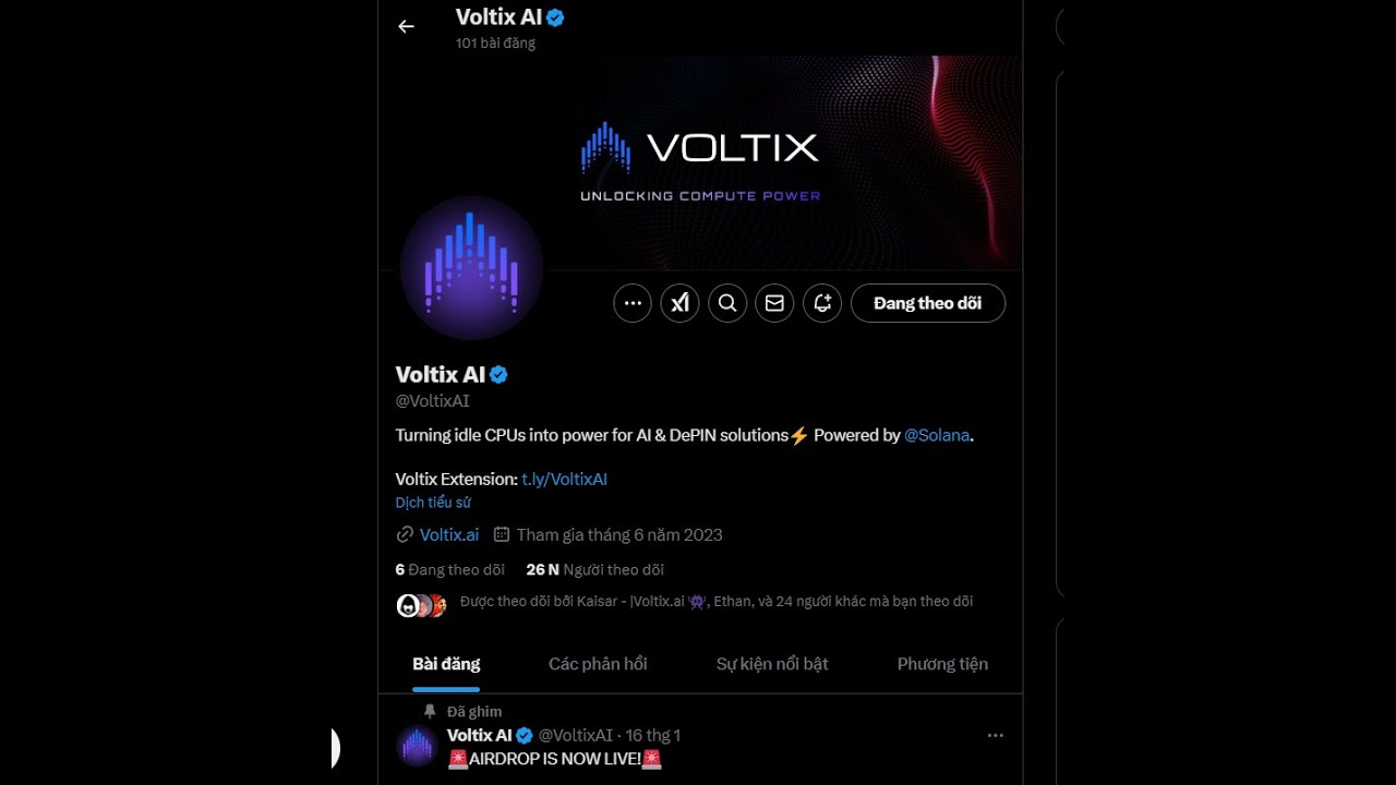 Hướng dẫn chạy kèo DePIN VOLTIX - YouTube