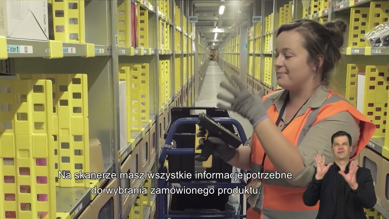 Moja praca w AMAZON - film tłumaczony na PJM - YouTube