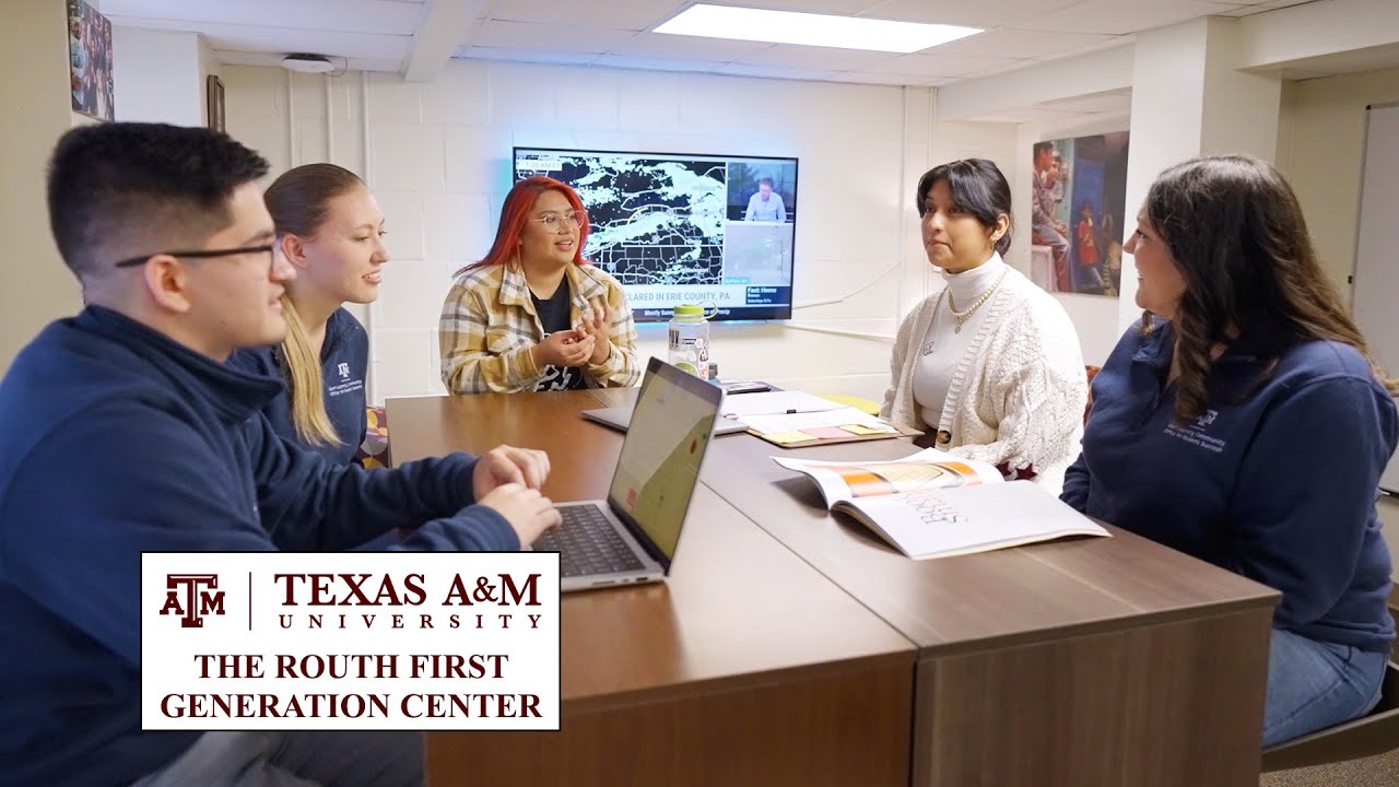 The Routh First Generation Center at Texas A&M | The College Tour - YouTube