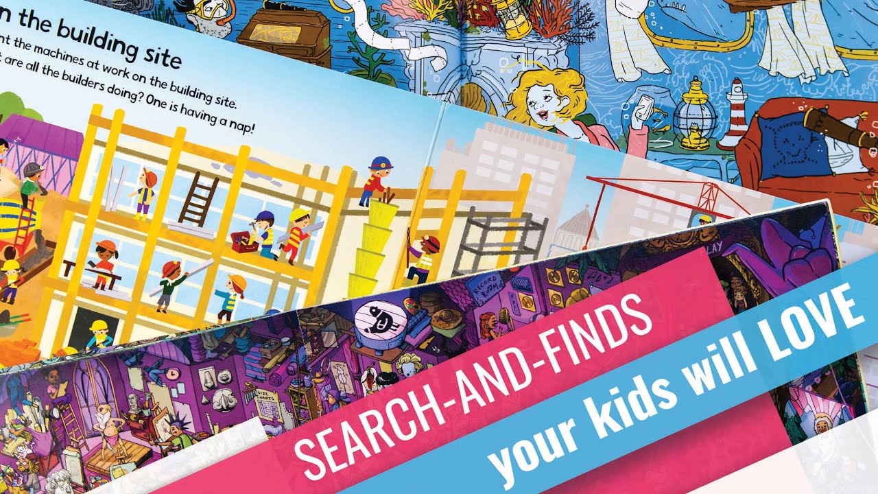 Search And Find Books Your Kids Will LOVE - YouTube