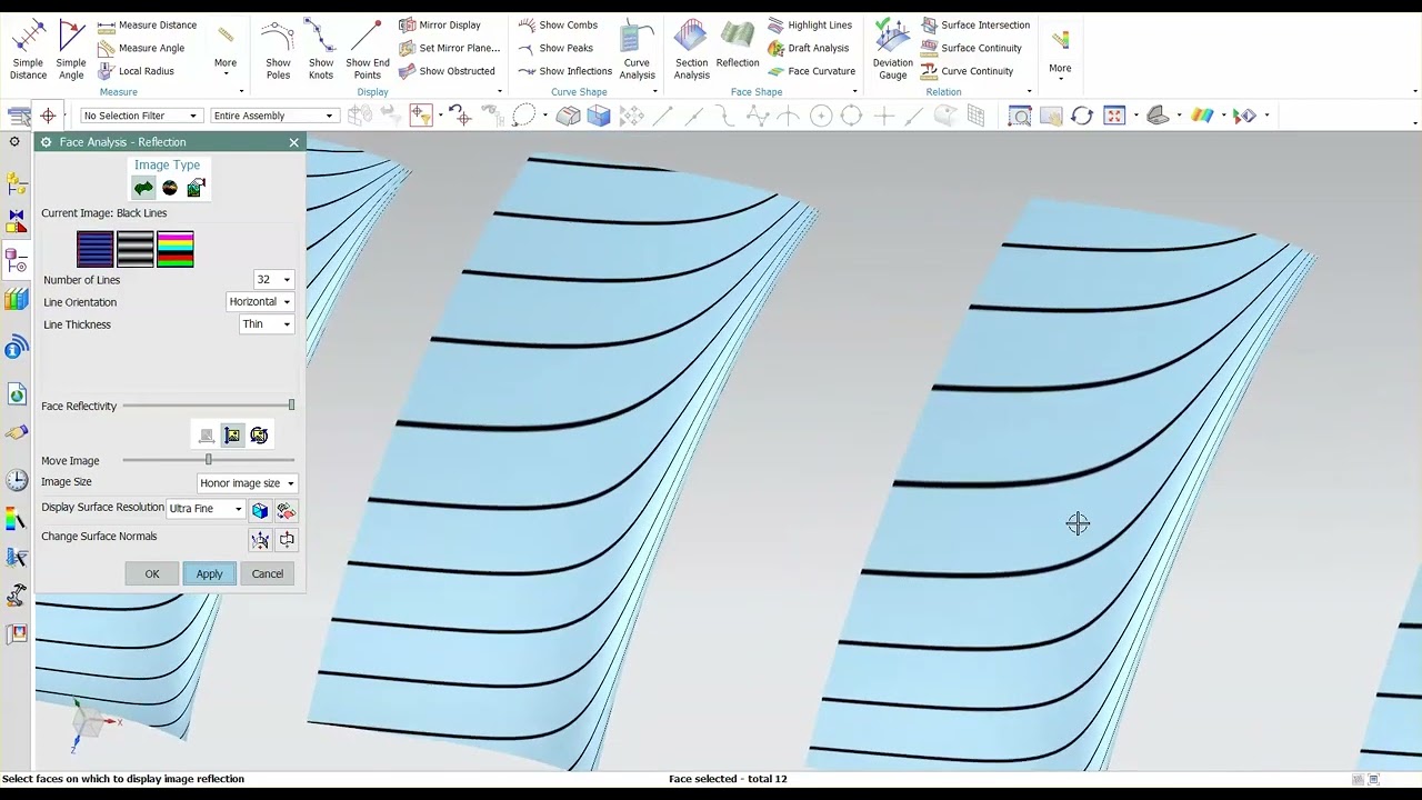 Surface analysis and validation in NX - YouTube