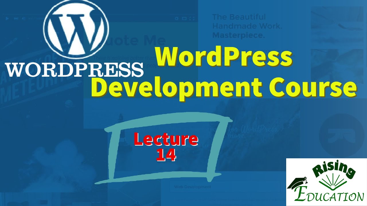 Lec 14 ¿cuál Es La Diferencia En La Publicación Y La Página En Wordpress Tutorial De