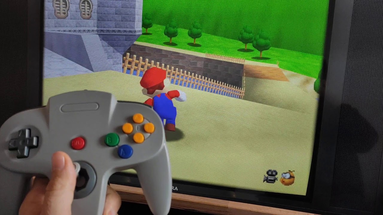Batocera Linux v29: N64 emulation: CRT shader + CRT overlay + N64 USB ...