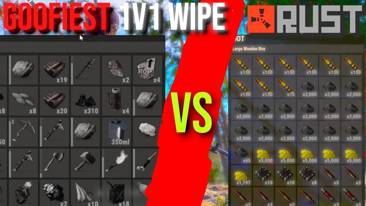 The GOOFIEST 1v1 Wipe in Rust. - YouTube