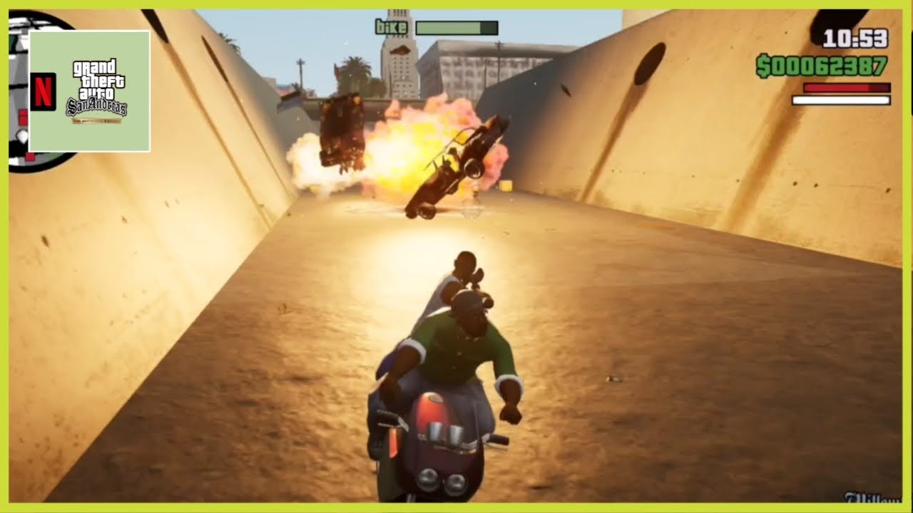 GTA San Andreas definitive mobile - running dog | wrong side of the ...