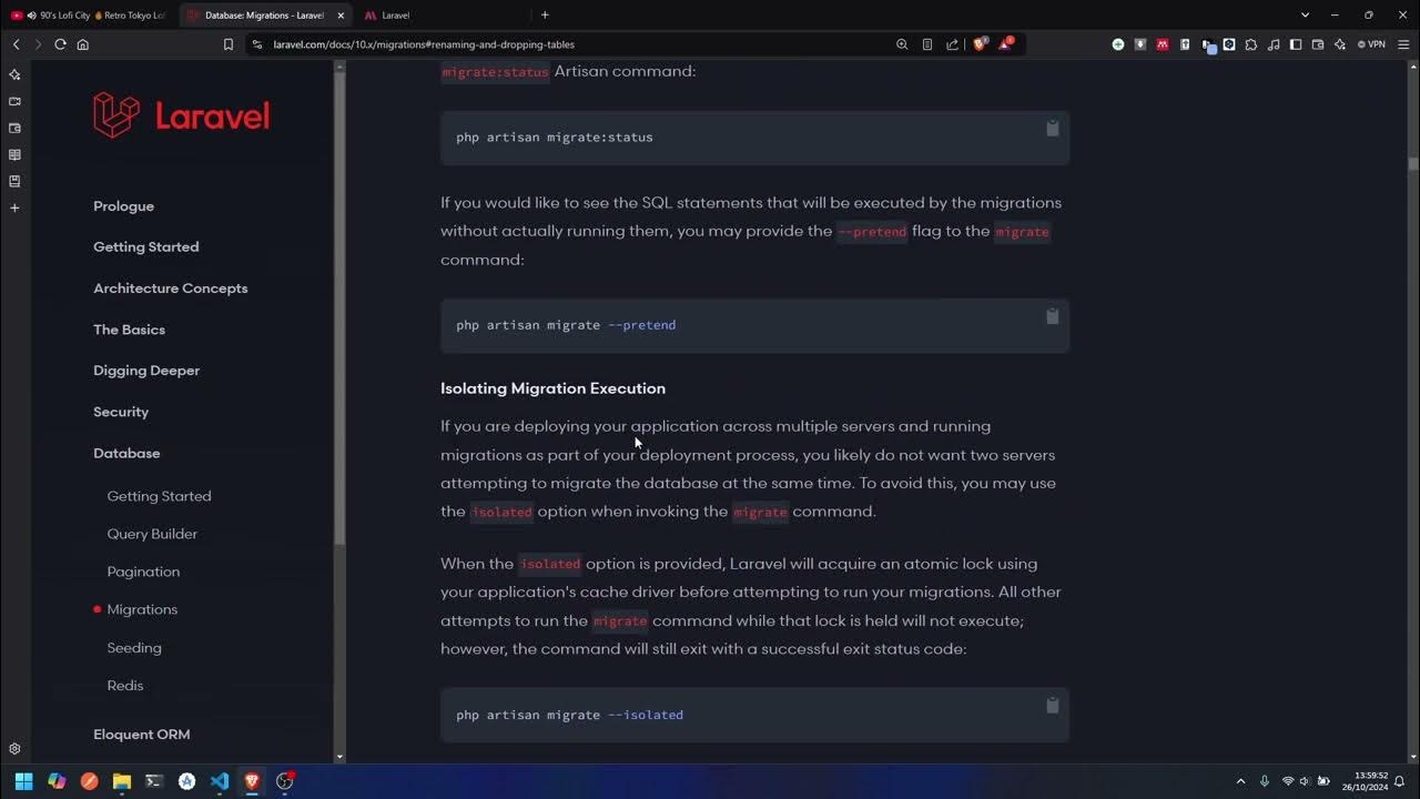 Belajar Laravel - Database Migration - YouTube