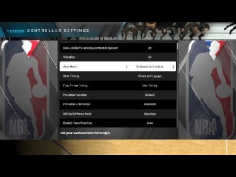 This is how you do a jumpshot landing in nba 2k 20 My Career - YouTube