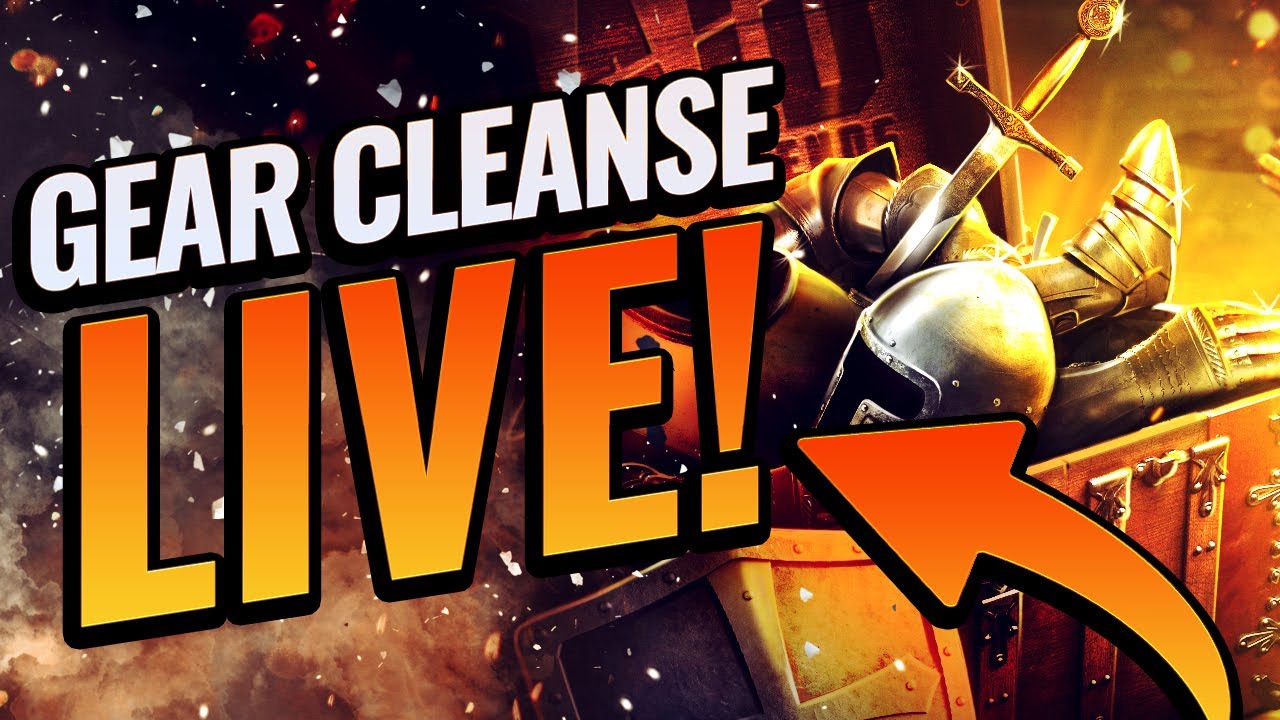 🔴 LIVE!! Gear Cleanse Time, Hydra Reset and also more Gnut Fusion ...