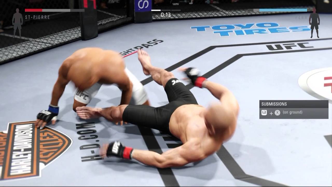 UFC 58: Georges St. Pierre vs. BJ Penn EA Sports UFC 2 - YouTube