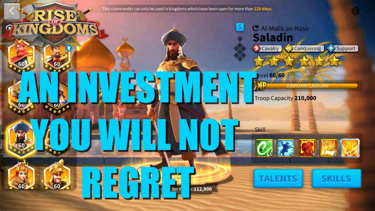 Saladin Commander spotlight v 2.0 - An investment you will not regret ...