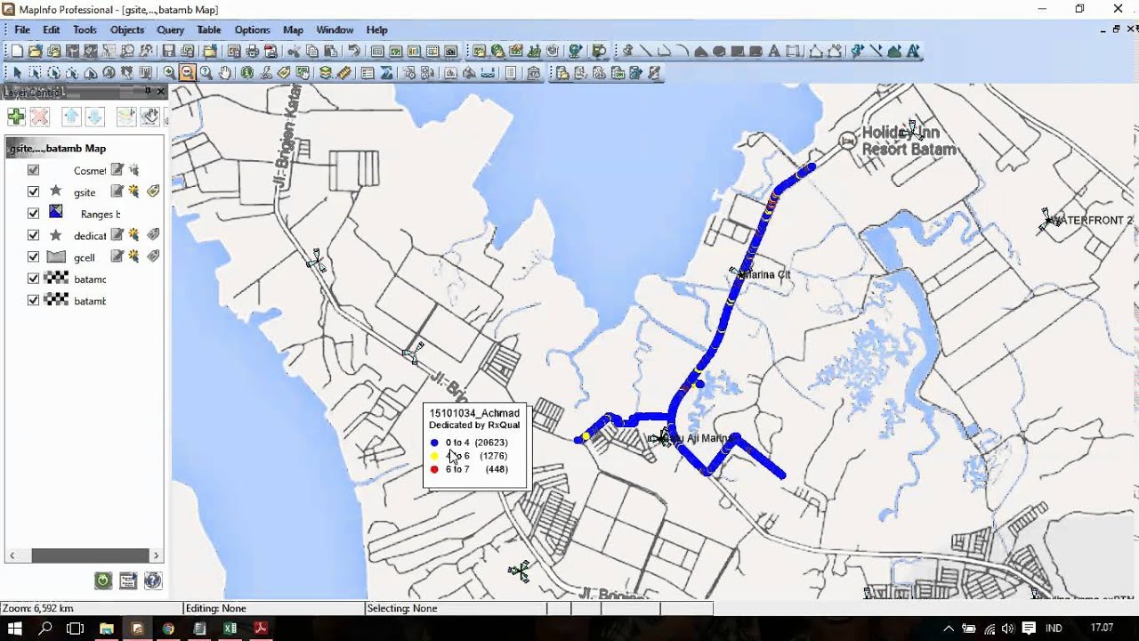 Plotting Logfile to MapInfo - YouTube
