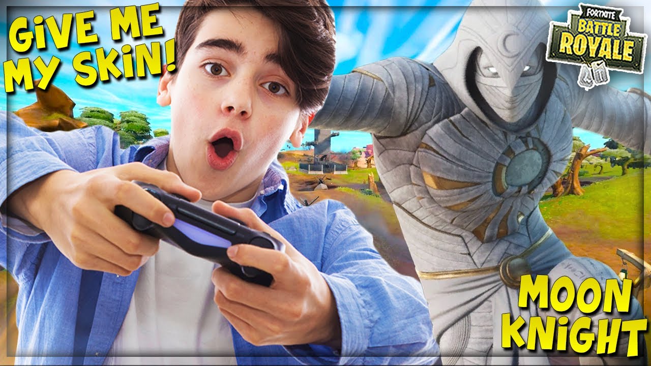 TROLLING ANGRY KID WITH *NEW* “MOON KNIGHT” SKIN IN FORTNITE ...