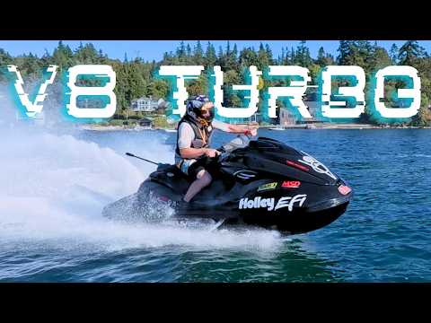 v8 turbo jetski first ride of 2026 - LS v8 turbo ski -