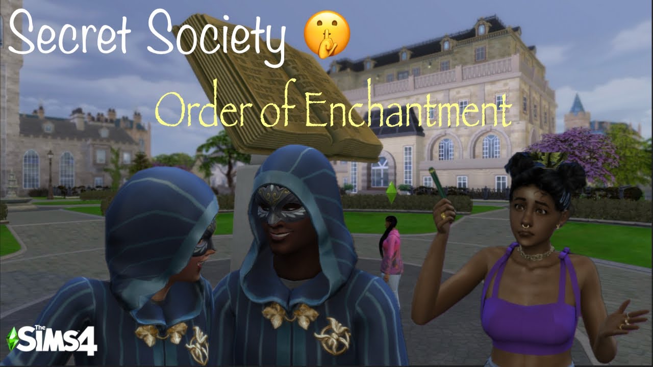 SIMS4 How To: Join the Secret Society! (+ College Gameplay) - YouTube