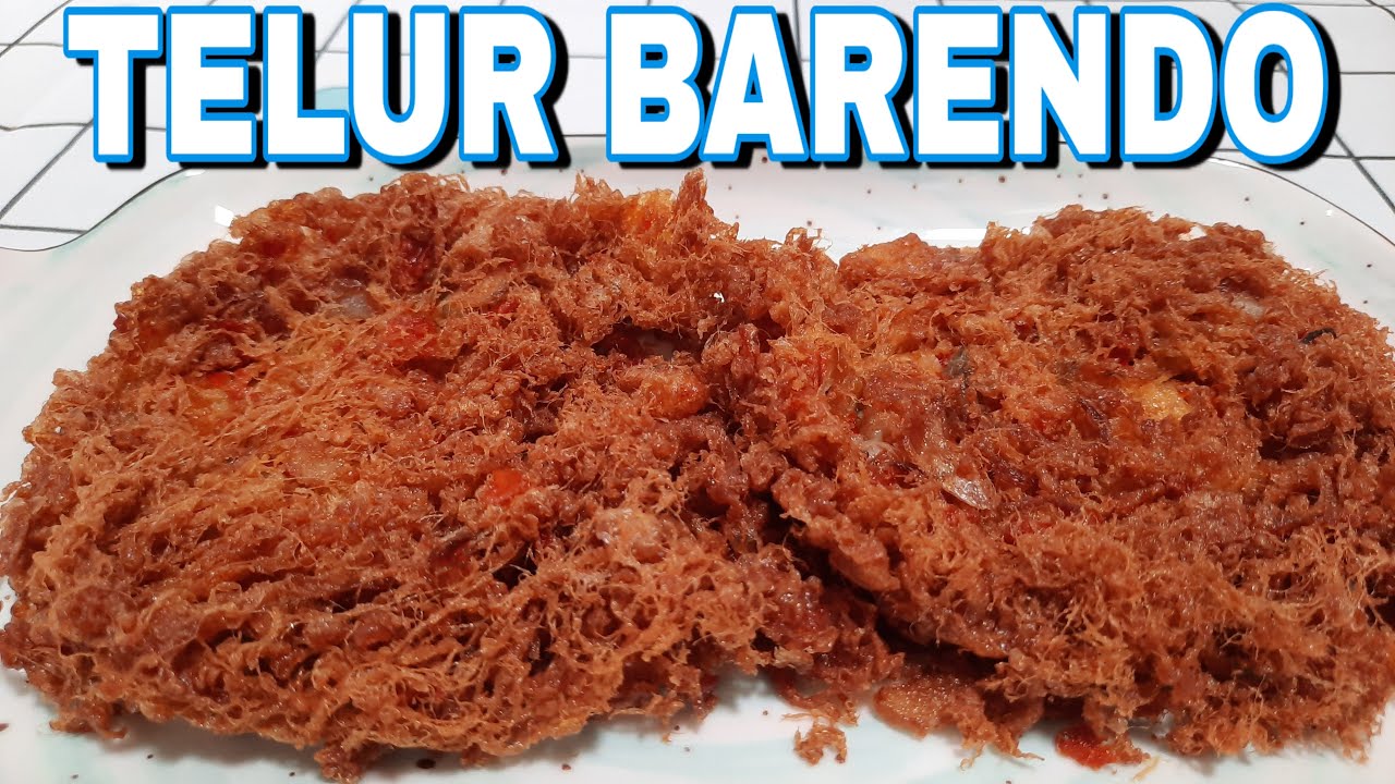 BERSARANG | RESEP TELUR BARENDO KHAS PADANG | MASAKAN INDONESIA 🇮🇩 ...