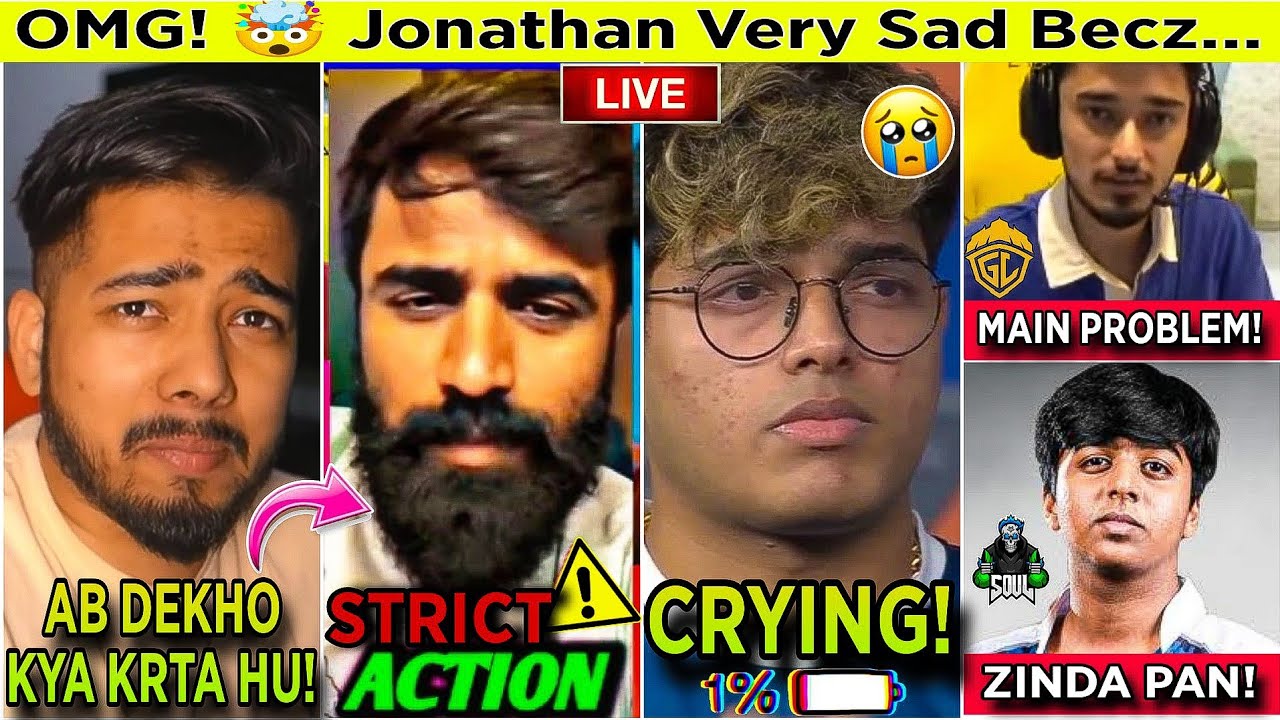 WTF! 😨 Strict Actions Against?🤯 Jonathan Sad In Lan For… 😢 SPower Pan ...
