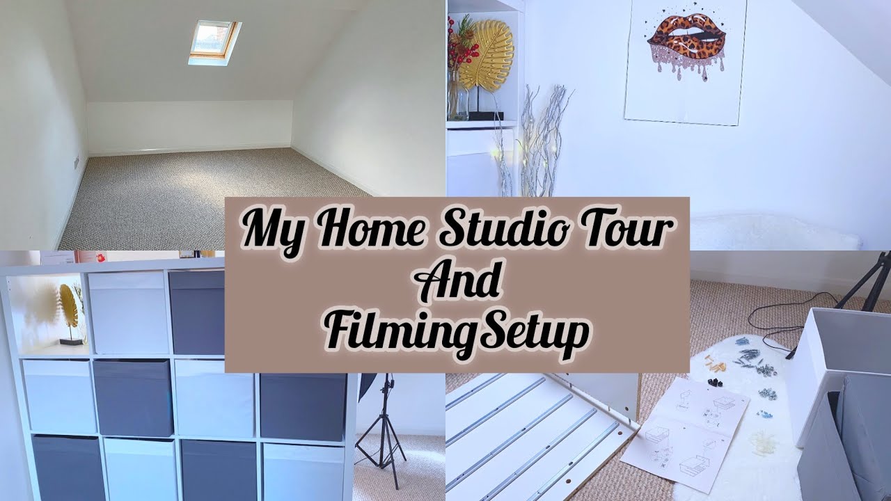 How I ‘created’ a filming space in my living room + Reorganisation ...