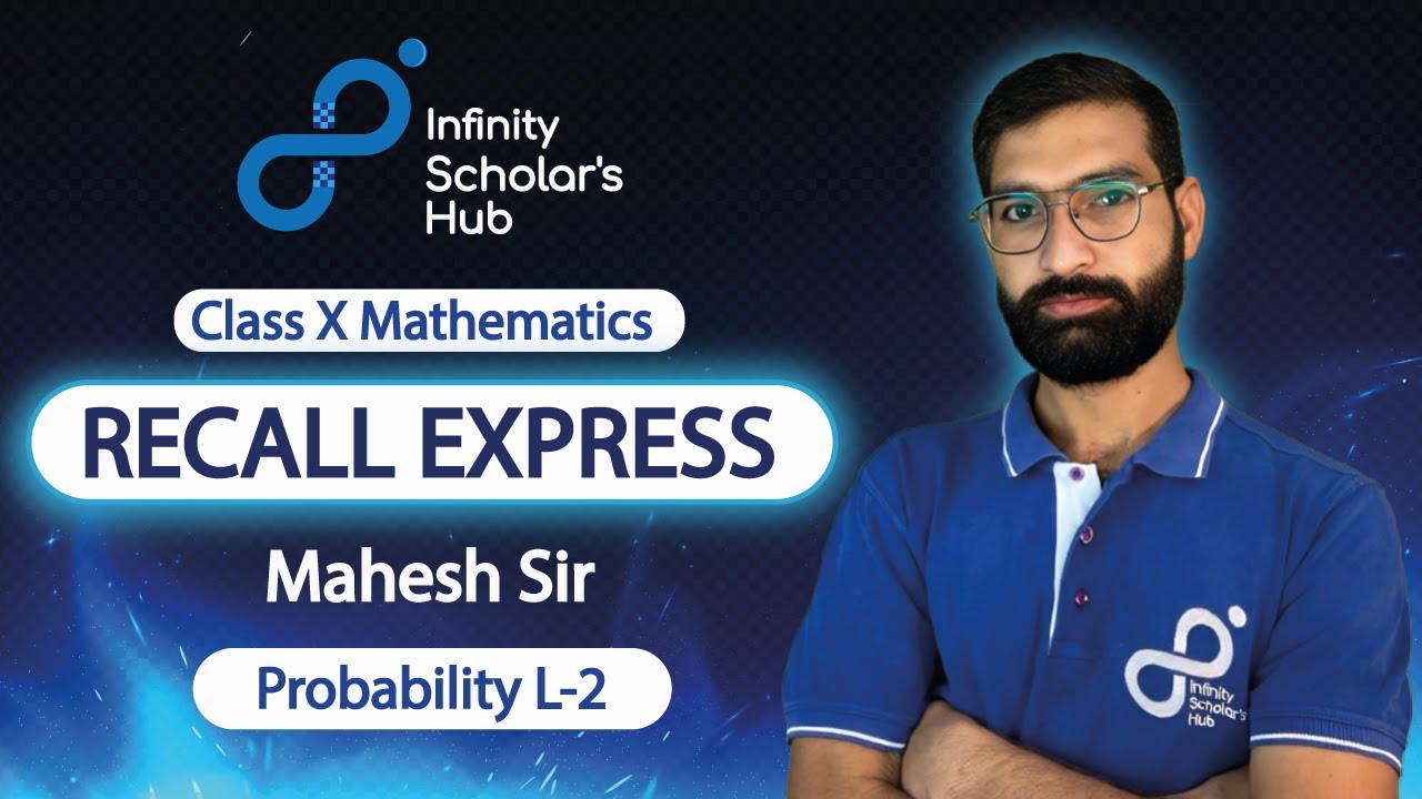 Recall Express by Mahesh Sir | Class 10 Math | Probability (Part 2) - YouTube