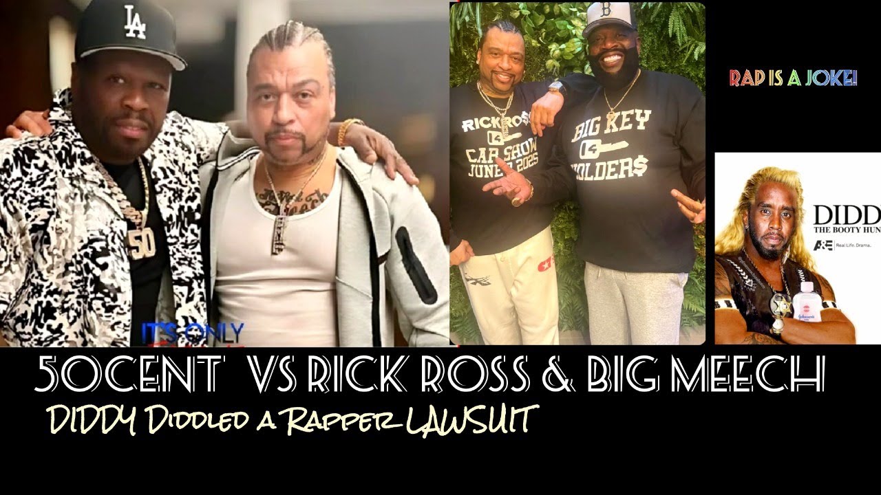 DIDDY Knocked Rapper Out!/ 50CENT vs RICK ROSS & BIG MEECH/ DRAKE ...