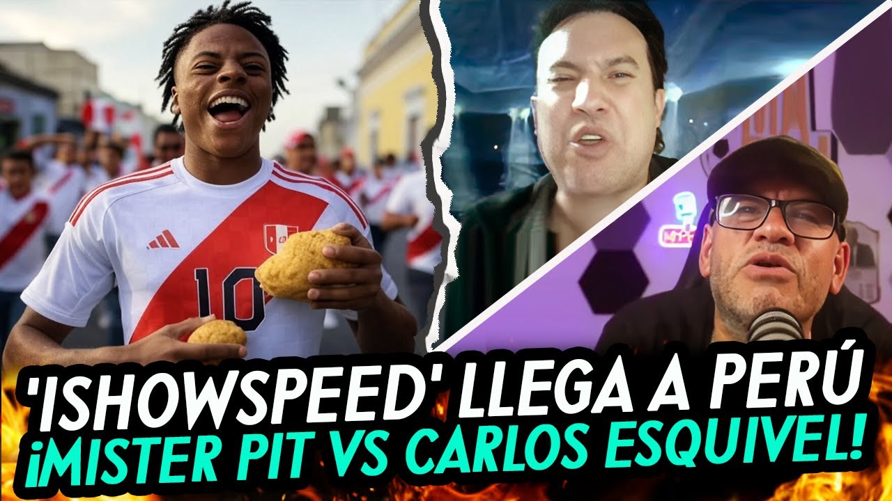 IShowSpeed llega a Perú | Mister Pet aniquila a Carlos Esquivel - YouTube