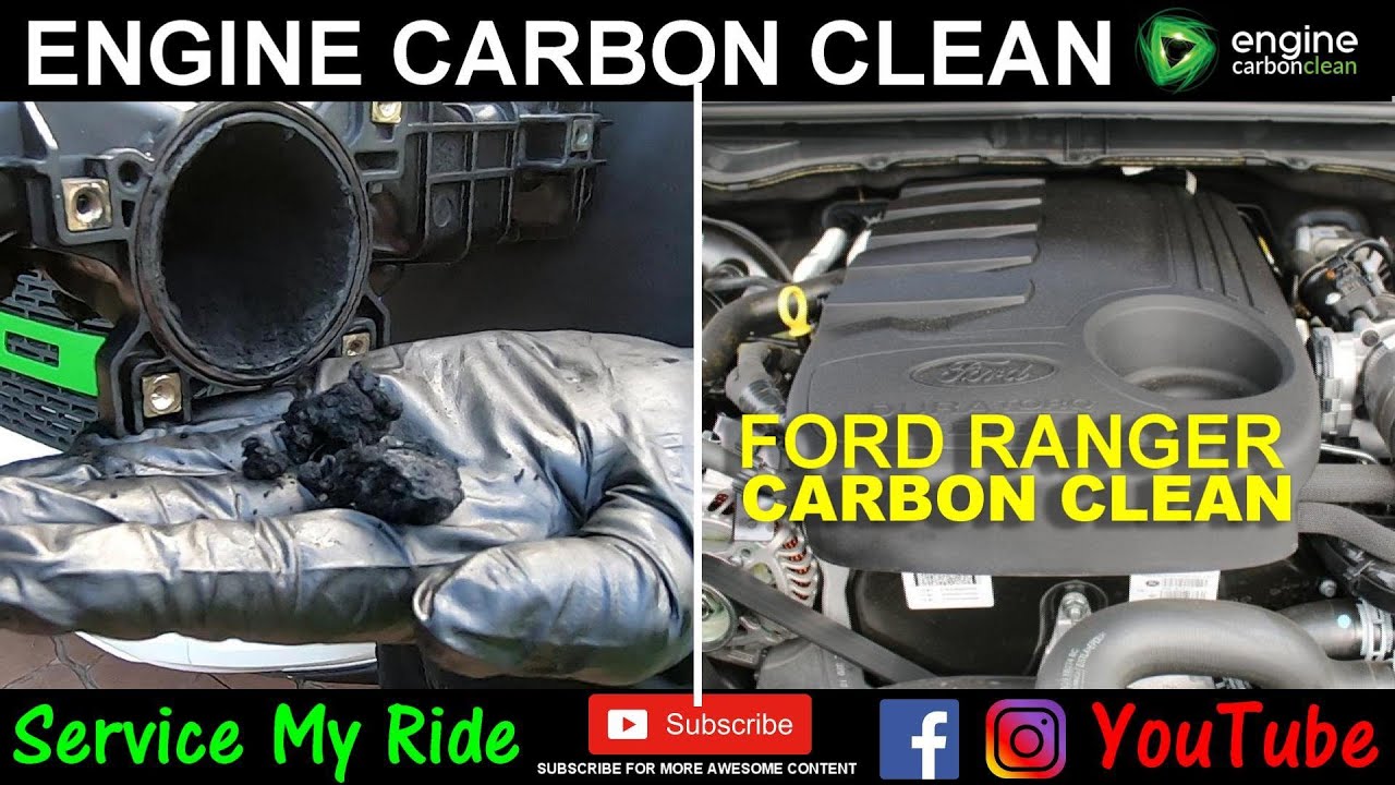 FORD RANGER Manifold carbon clean - YouTube