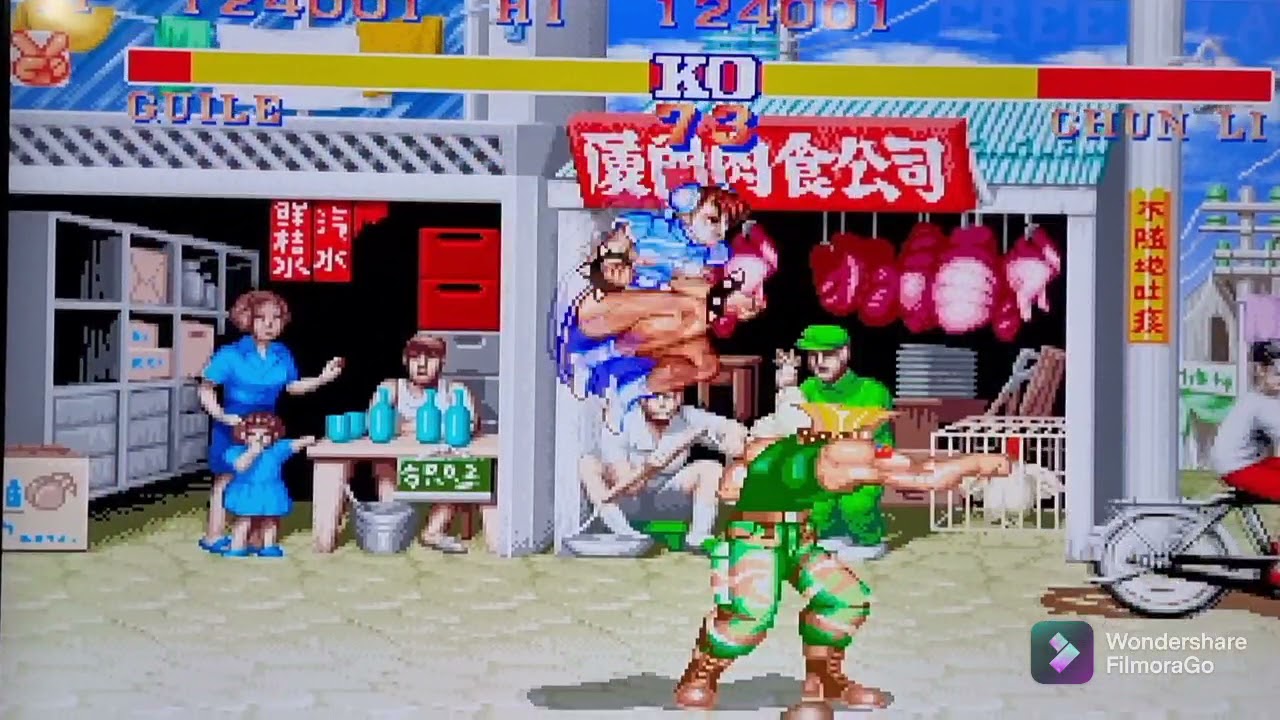 SF II WW guile air throw - YouTube