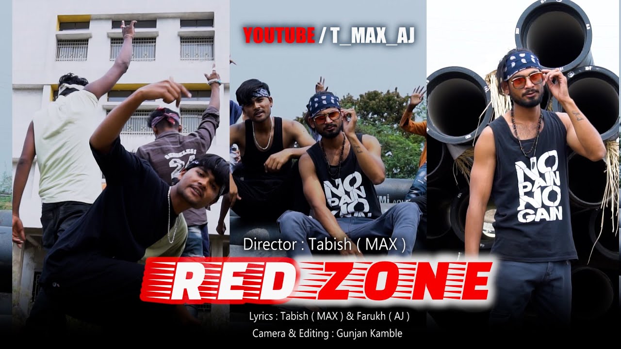 T MAX AJ | RED ZONE | OFFICIAL RAP SONG | TABISH - FARUKH AJ - YouTube