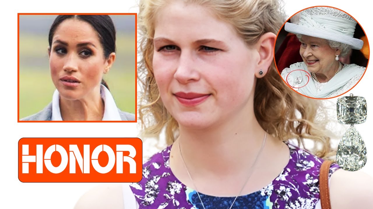 Meg Green Envy As Lady Louise Given Diamond Cullinan Brooch At King ...