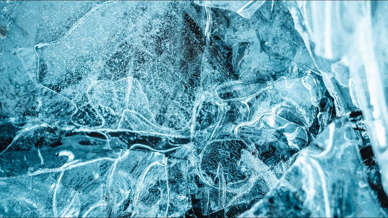 Ice cracking sound for sleeping|Nature with relaxation - YouTube