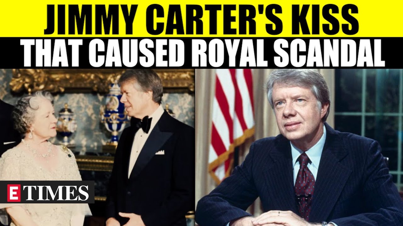 R.I.P Jimmy Carter: Revisiting The Scandalous Kiss With Queen Mother ...