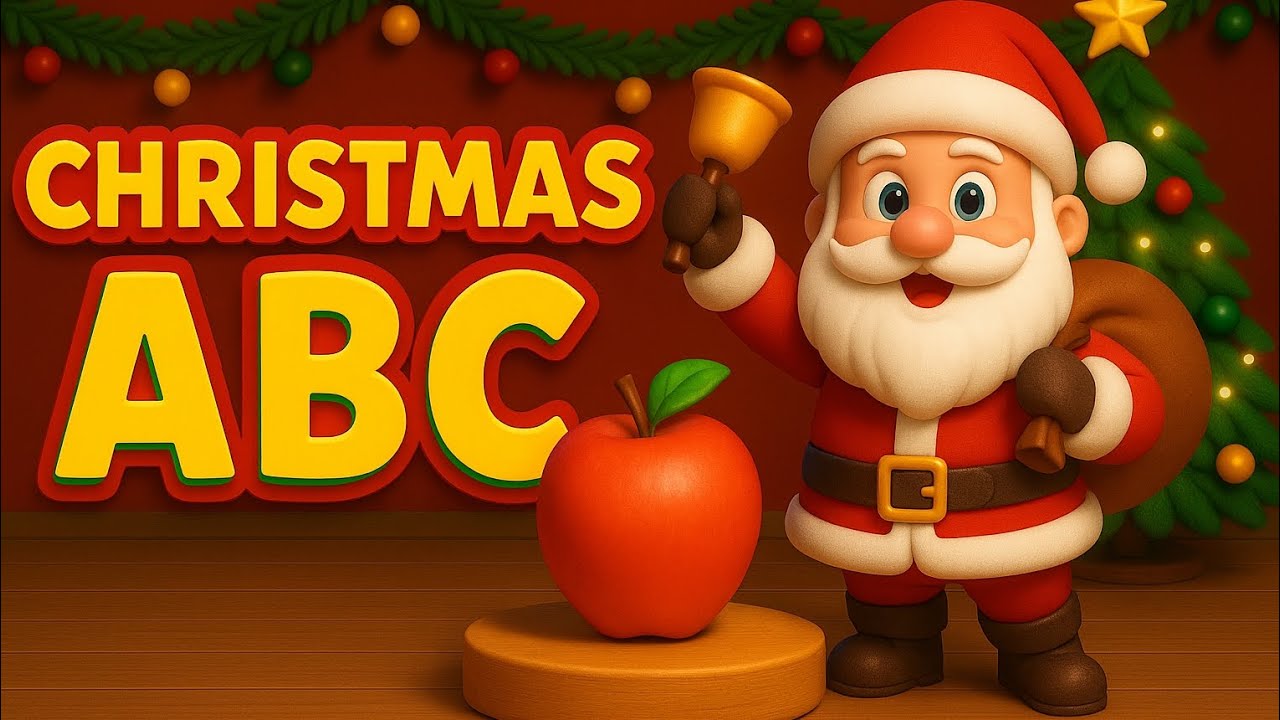 Christmas ABC Song for Kids | A to Z Learning | Fun Christmas Rhyme ...