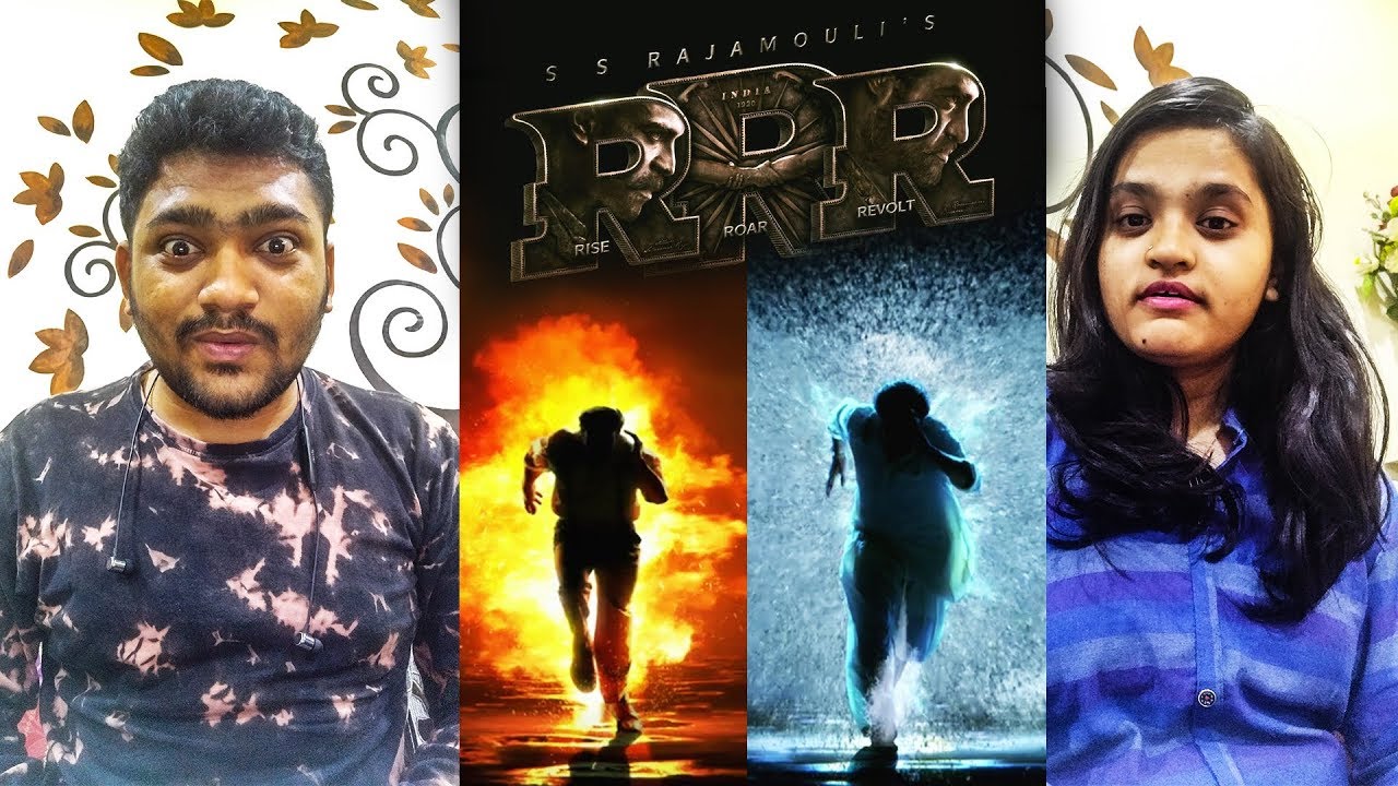 RRR Motion Poster Reaction | NTR | Ram Charan | Ajay Devgn | Alia Bhatt ...